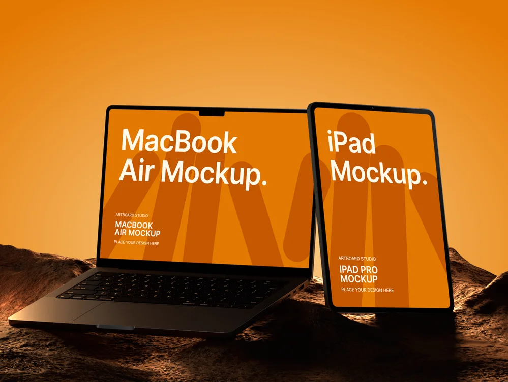 iPhone X Flying Mockup — Blank Mockup Item